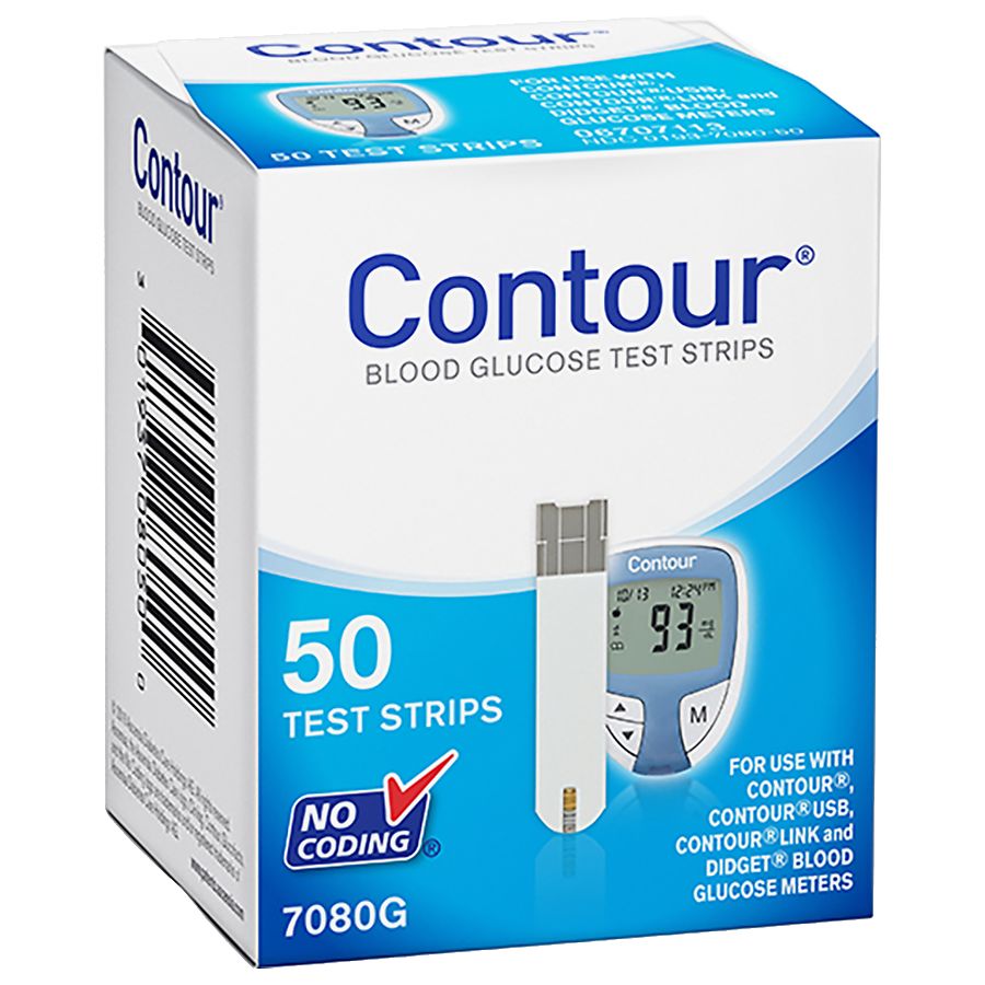 CONTOUR Blood Glucose Test Strips Walgreens