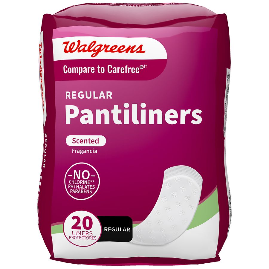 Walgreens Pantiliners Scented Regular Walgreens