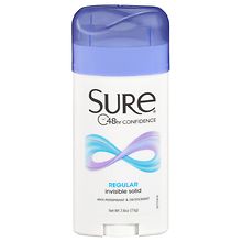 Sure Invisible Solid Antiperspirant & Deodorant Regular | Walgreens