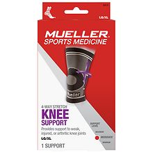 Mueller 4-Way Stretch Knee Support L/XL | Walgreens
