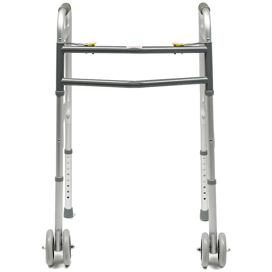Lumex Imperial Collection Dual Release Folding Walker X Wide | Walgreens Lumex Imperial Collection Dual Release Folding Walker X Wide | Walgreens