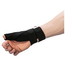 Core Universal Thumb Spica Splint One Size Fits Most 6" -11" Black ...
