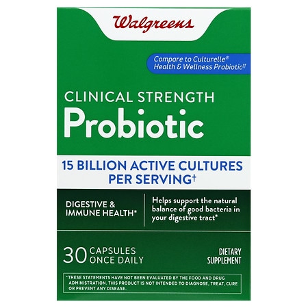 Walgreens Probiotic Lactobacillus GG Capsules | Walgreens