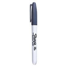 Sharpie Permanent Marker Fine Point Slate Grey | Walgreens
