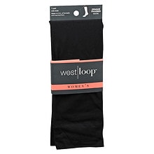 West Loop Ladies' Opaque Trouser Socks, Black | Walgreens