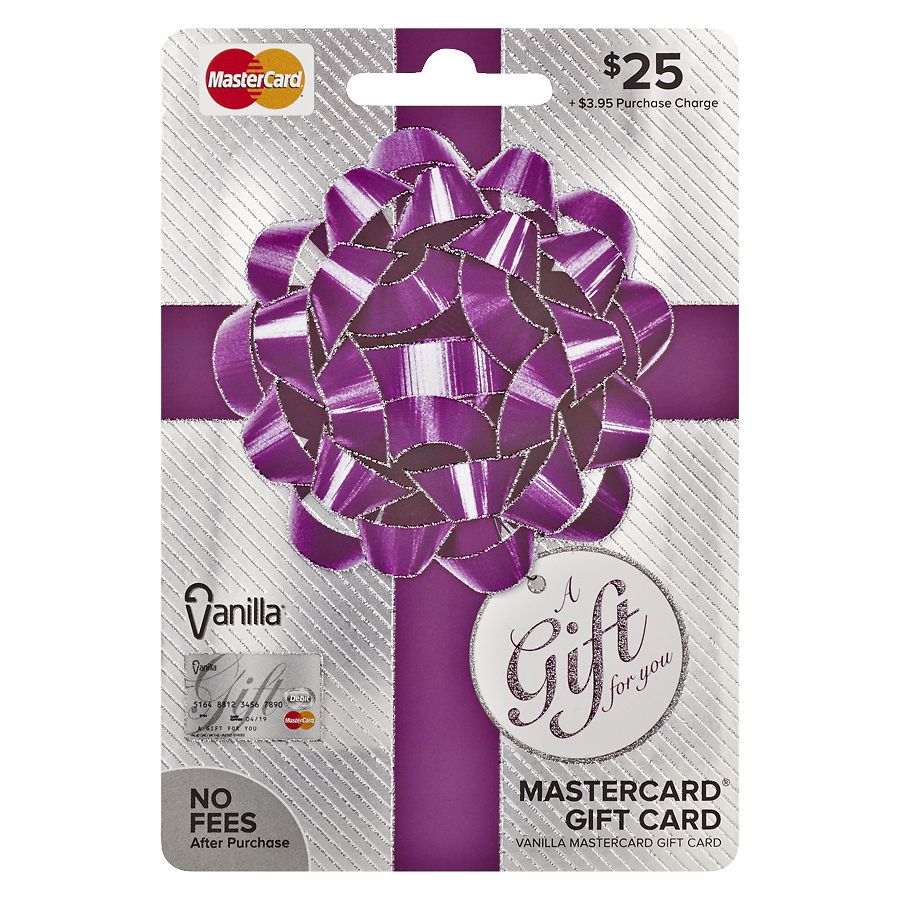 Mastercard Vanilla 25 Prepaid Gift Card Walgreens Mastercard Vanilla 25 Prepaid Gift Card Walgreens