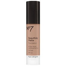 No7 Beautifully Matte Foundation, Wheat | Walgreens