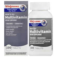 Walgreens Multivitamin Men 50 Plus | Walgreens