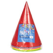 Festive Voice Primary Color Party Hats Primary Colors | Walgreens