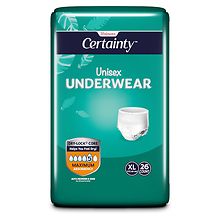 Walgreens Certainty Unisex Underwear, Maximum Absorbency X-Large ...