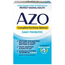 AZO Complete Feminine Balance Daily Probiotics Capsules | Walgreens