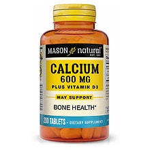 Mason Natural Calcium 600 mg Plus Vitamin D3 Tablets | Walgreens