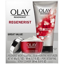 Olay Duo Pack, Cleanser and Moisturizer | Walgreens