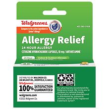 Walgreens Wal-Zyr Allergy Softgels | Walgreens