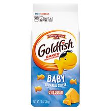 Goldfish Baked Snack Crackers, Cheddar, Baby | Walgreens