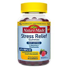 Nature Made Stress Relief Gummies Mixed Berry | Walgreens