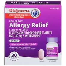 Walgreens Wal-Fex 24 Hour Allergy Tablets | Walgreens
