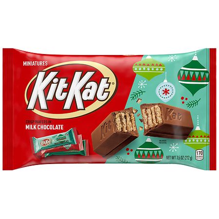 UPC 034000228799 - Kit Kat Miniatures, Candy Bars, Holiday, Bag Milk ...