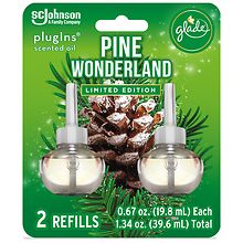 Glade Plug In Refills, Limited Edition, Pine Wonderland Pine Wonderland ...