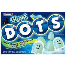 Dots Halloween Ghost Candy Assorted Fruit Flavors | Walgreens