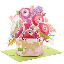 Hallmark Paper Wonder Pop Up Birthday Card for Women, Bouquet of ...