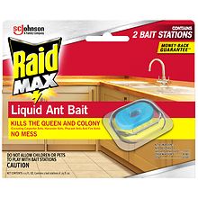 Raid Max Liquid Ant Bait; Kills Ants Where They Breed | Walgreens