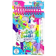 Fashion Angels Doodle Portfolio With Stackable Crayon - Fantasy | Walgreens