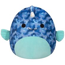 Squishmallows 16 Inch Blue Tie-Dye Anglerfish | Walgreens
