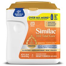 Similac 360 Total Care Sensitive Infant Formula Powder | Walgreens