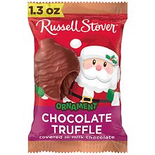 Russell Stover Christmas Chocolate Ornament Chocolate Truffle | Walgreens