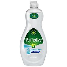 Palmolive Ultra Dishwashing Liquid Dish Soap, Pure + Clear Fragrance ...